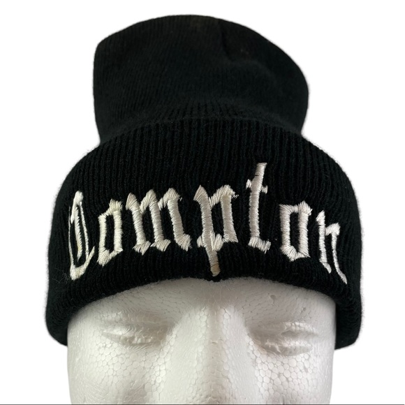 Vintage | Accessories | Vintage Compton California Beanie Winter Hat ...